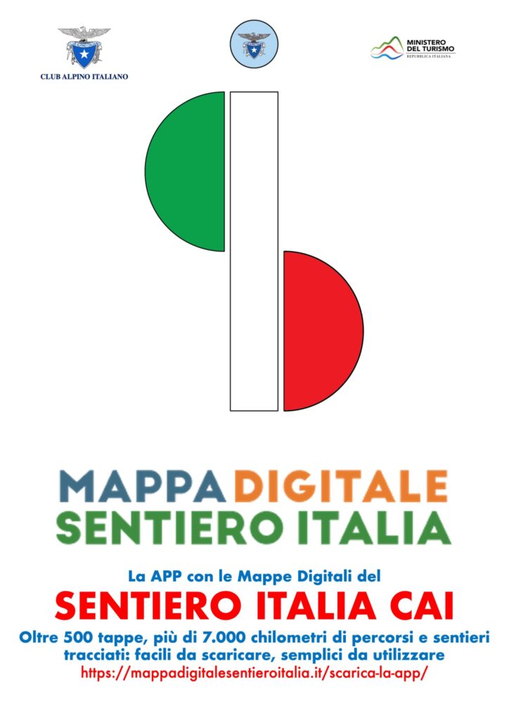 Nasce la nuova app con le mappe digitali del Sentiero Italia CAI - Cai